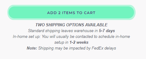 Purple Shipping Options – Purple Innovation, LLC